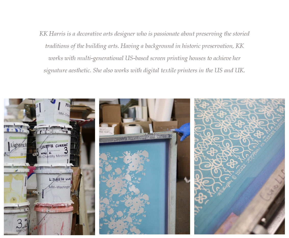 Artisanal Fabrics and Wallcoverings – KK Harris Design