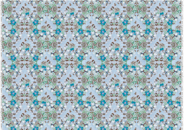 Bloomsbury Bramble Bull Denim - Blue – KK Harris Design