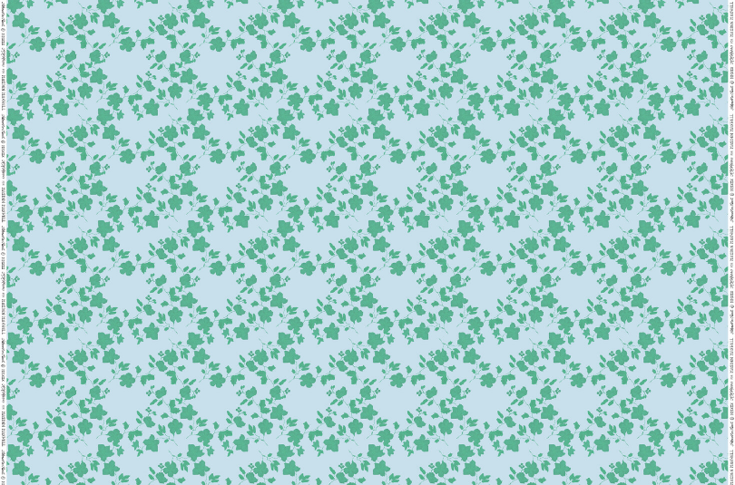 Pleased as Punch Bull Denim - Green & Blue – KK Harris Design