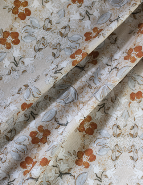 Bloomsbury Bramble Bull Denim - Cognac – KK Harris Design