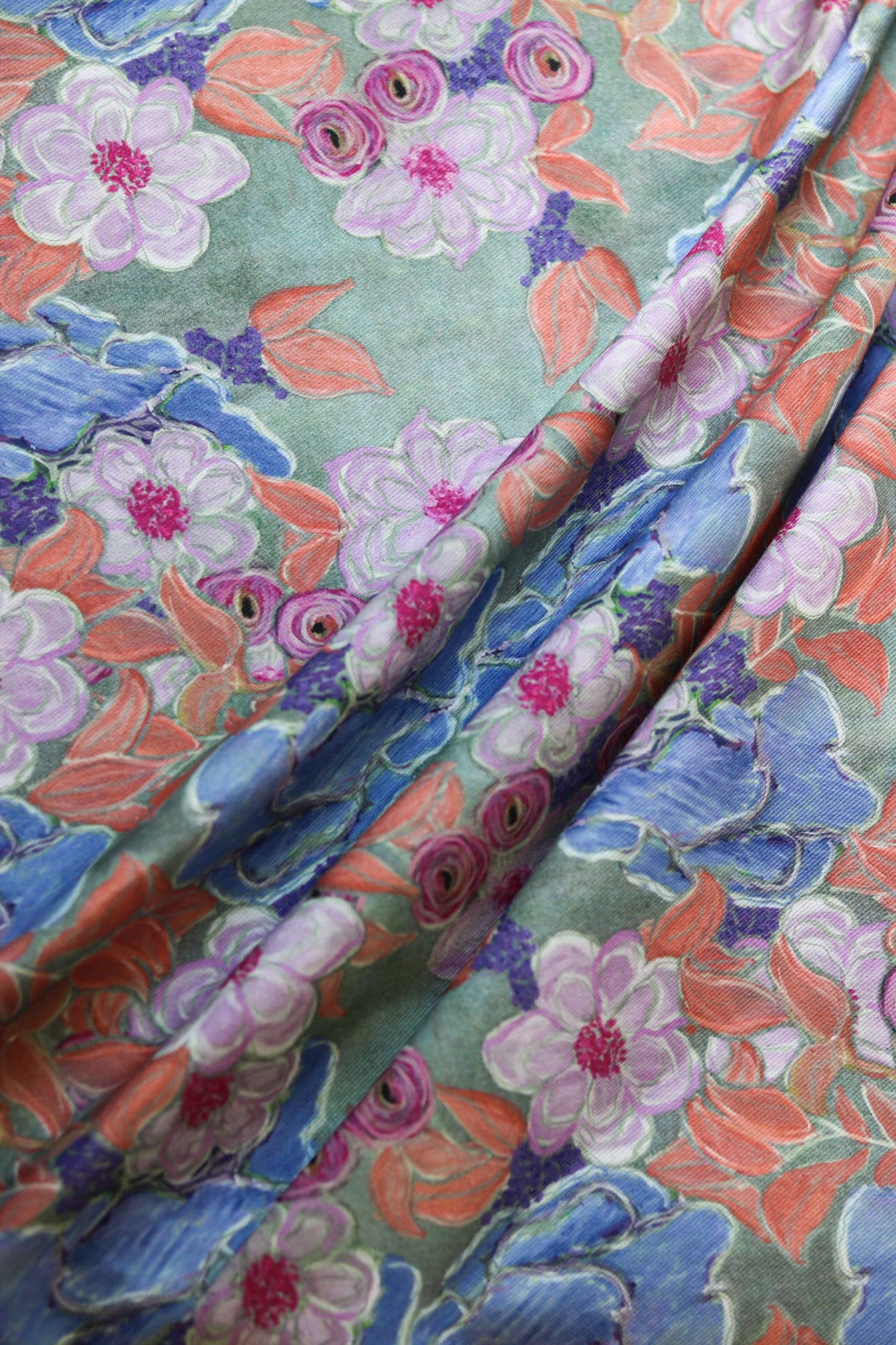 Belle Isle Bramble Bull Denim - Brittany Blue – KK Harris Design